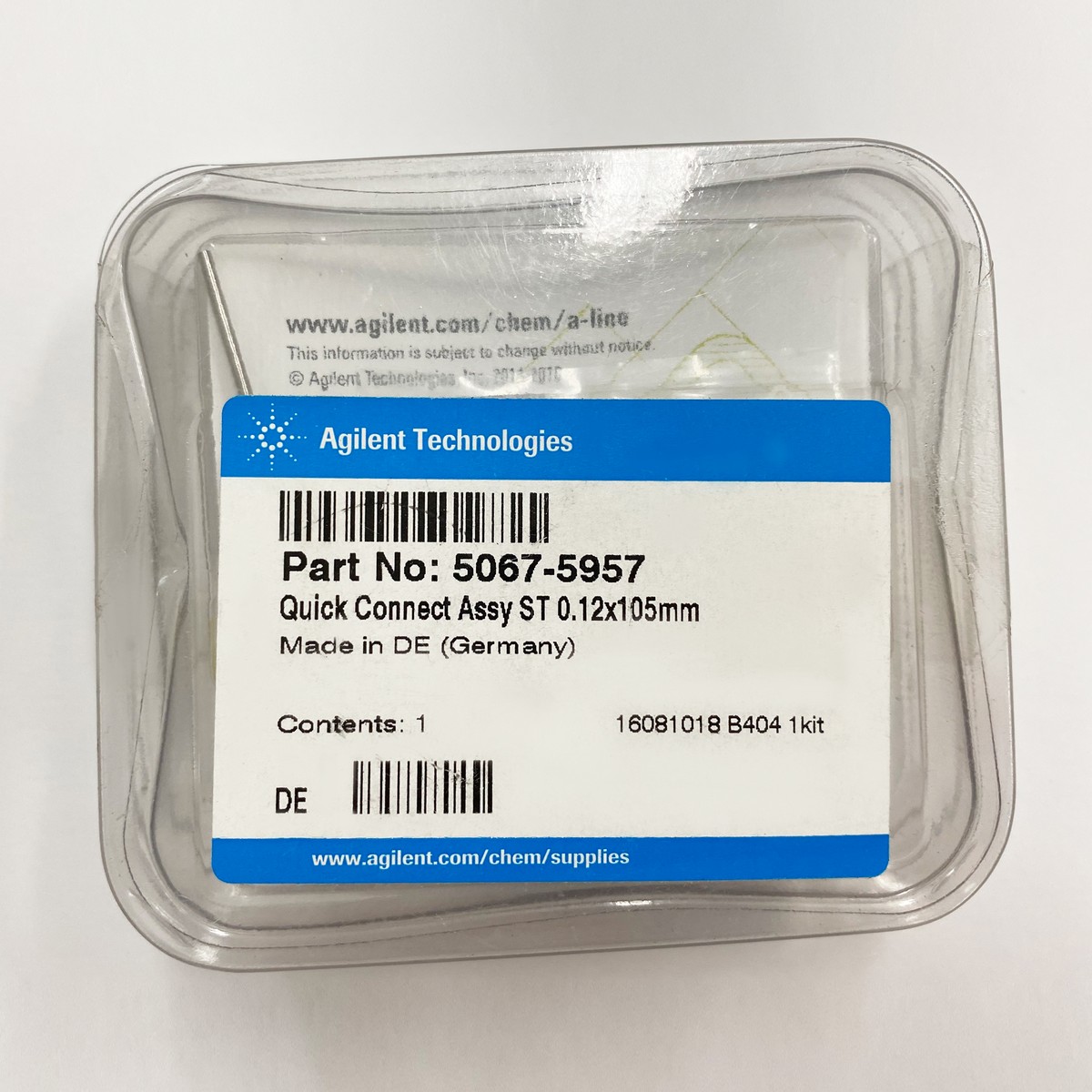 5067-5957 / A-Line Quick Connect Assy ST 0.12x105mm