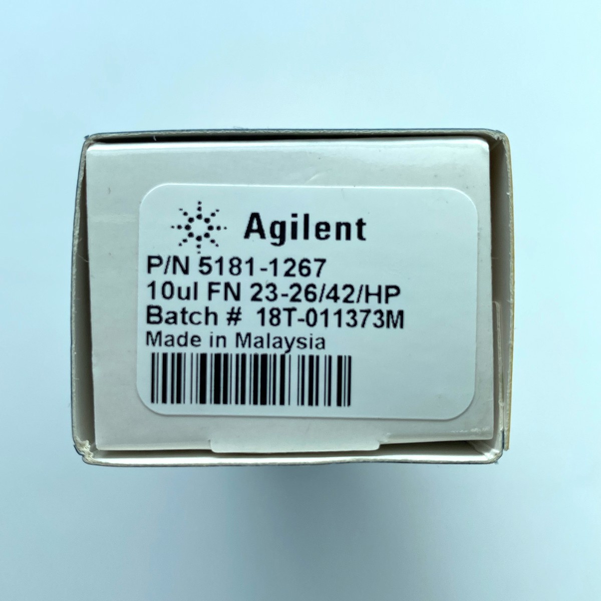 5181-1267 / Syringe, 10ul tapered, FN 23-26s/42/HP